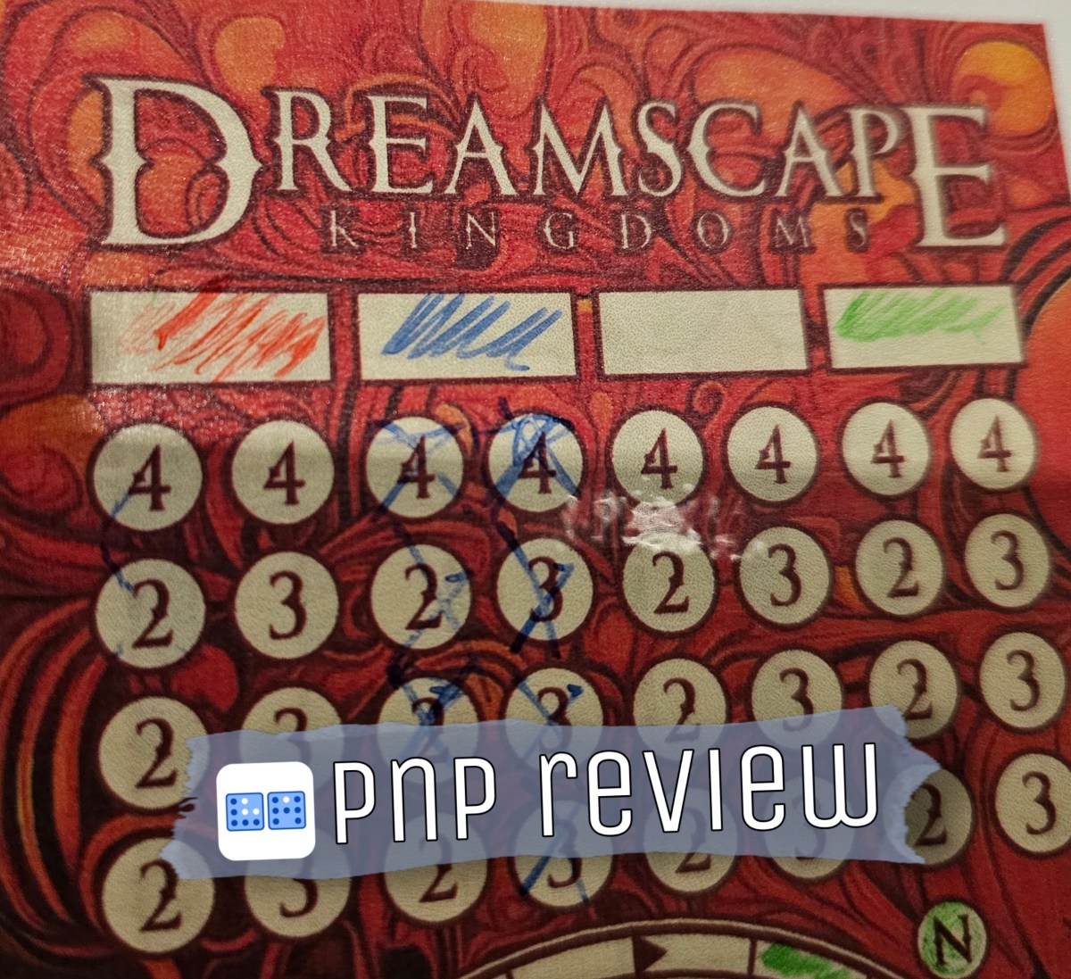 PnP Review: Dreamscape Kingdoms – Let's Game More